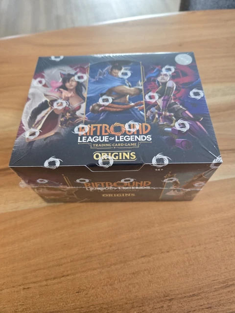 RIFTBOUND TCG ORIGINS BOOSTER BOX English Version League of Legends ...