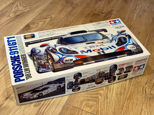 TAMIYA 58230 1/10 Porsche 911 GT1 '98 Le Mans (F103RS) Vintage Kit NIB ...