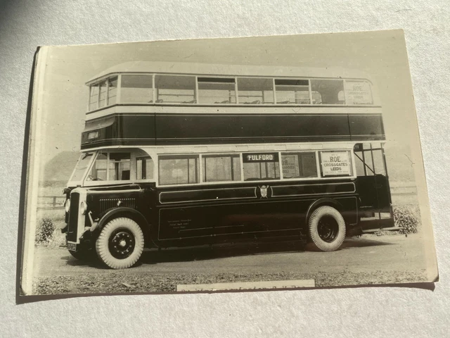 BUS PHOTO FULFORD Double Decker Daimler CH6 ROE Body VY 2734 £7.93 ...