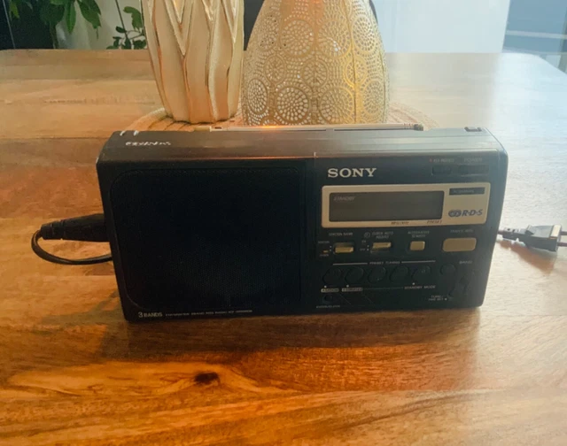 SONY ICF-M50 RDS Sony 3 Band Radio Vintage FM/MW/LW Weltempfänger EUR ...