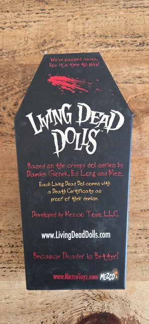 BRAND NEW RARE vintage LIVING DEAD DOLLS BEELZEBUB living dead doll ...
