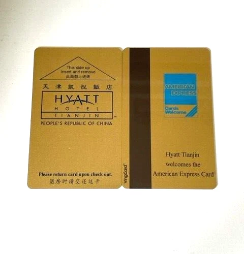 CHINA TIANJIN HYATT Hotel Room Key Card (RC-253) $5.99 - PicClick