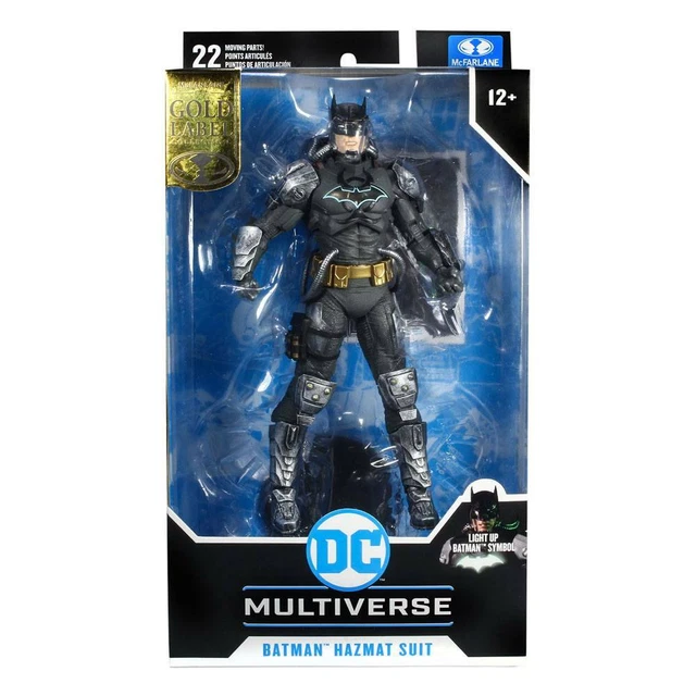 TUTA HAZMAT MCFARLANE Toys DC Multiverso Batman simbolo di ...
