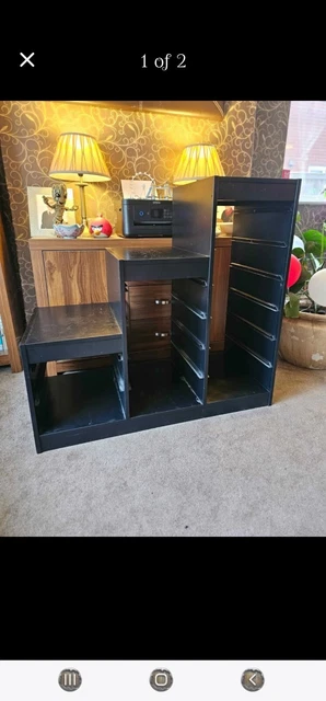 IKEA TROFAST 3 Tier Storage Wooden Step Unit £25.00 - PicClick UK