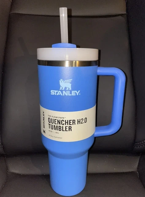NUOVISSIMO AZURE BLUE Stanley 40 once Quencher H20 ORIGINALE EUR 93,69 ...