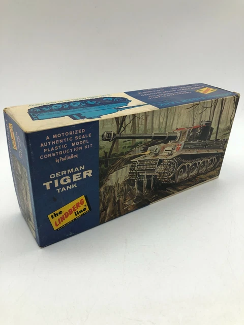 1966 LINDBERG GERMAN Tiger Tank 1:64 Scale Model Kit $24.99 - PicClick CA