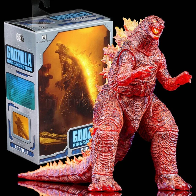 NECA BURNING GODZILLA King of The Monsters 18cm Height PVC Action ...
