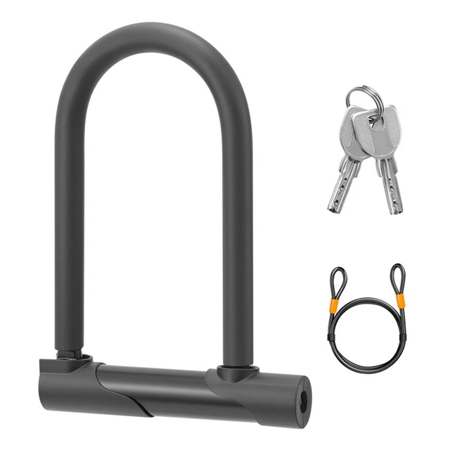 ANTI-THEFT LOCK BICYCLE U-Lock Single-Sided Unlocking For Bicycle ...