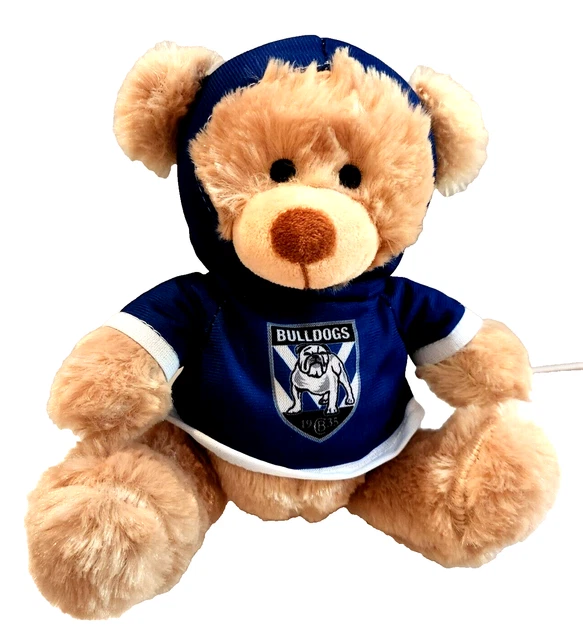 CANTERBURY BULLDOGS NRL TEAM 2004 Rugby Plush Teddy Bear with Hoodie ... CANTERBURY BULLDOGS NRL TEAM 2004 Rugby Plush Teddy Bear with Hoodie ...