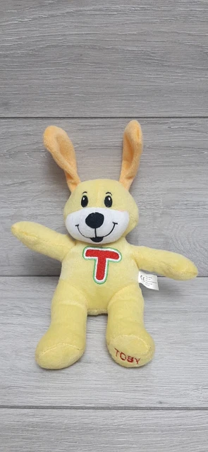 TOYMASTER TOBY DOG Yellow Soft Toy Plush 10" £5.99 - PicClick UK