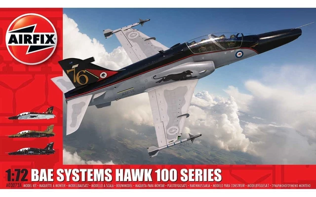 AIRFIX BAE SYSTEMS Hawk 100 Séries 1:72 Modèle Kit - A03073A EUR 47,44 ...