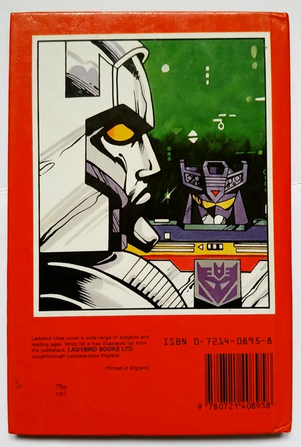 LADYBIRD THE TRANSFORMERS, Autobots' Lightning Strike, 1985 1st edition ...