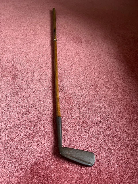 PUTTER DA GOLF vintage Hickory Bob Croll forgiato a mano speciale Perth ...