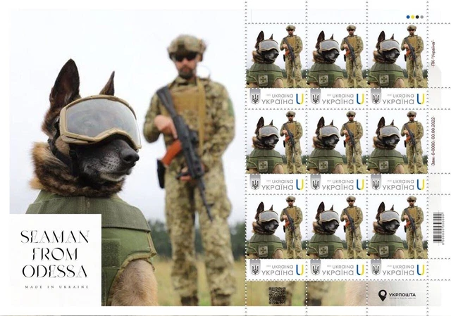RARE PERSONALIZED LIMITED Stamps War In Ukraine 2025 Ukrposhta Issue £ ...