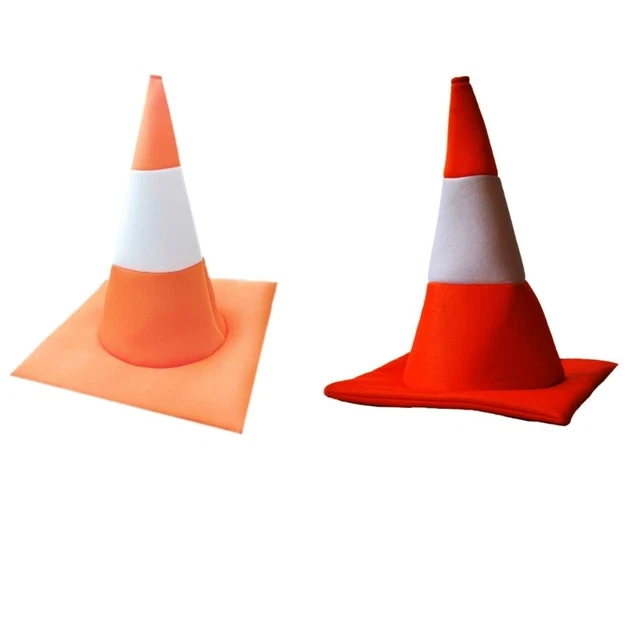 NOVELTY ROADBLOCKS HAT Headgear Birthday Party Hat Role Play Costume ...