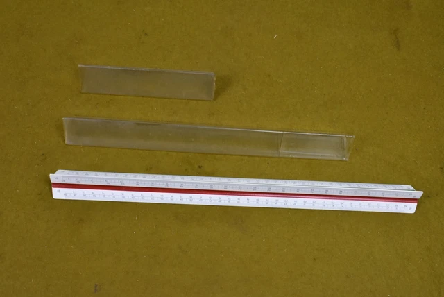 FABER-CASTELL NO. 873C-21 Architects Triangular Scale Rule £15.00 ...