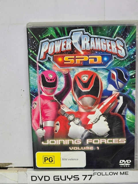 POWER RANGERS SPD Joining Forces Volume 1 DVD 2006 Region 4 £6.68 ...