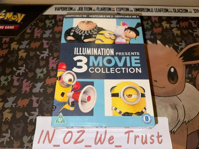 DESPICABLE ME 1-3 & Minions Movie Collection (DVD, 2022, 7-Disc Box Set ...