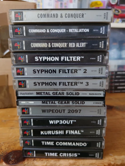 PLAYSTATION 1 GAMES Bundle: All Complete: Great Condition: 12 Games In ...