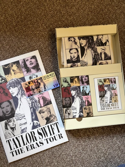 TAYLOR SWIFT - The Eras Tour - VIP Merchandise Box - OFFICIAL (2024) £ ...
