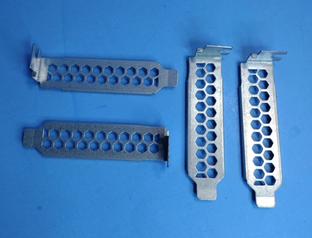 4 X LENOVO M700 M800 M900 SFF Low-Profile Vented PCI Slot Cover Rear ...