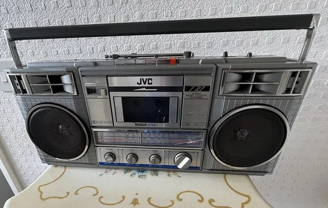 JVC RC-770LB BOOMBOX Radio Cassette Player £69.99 - PicClick UK