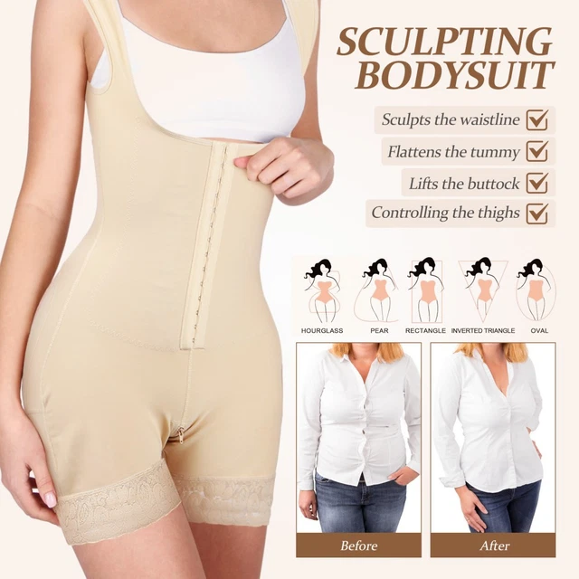 SHAPER BODYSUIT FOR Women Shaping Sculpting Bodysuits Gym Clothes £32. ...