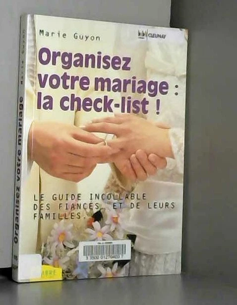 ORGANISER UN MARIAGE : Check-list de Marie Guyon EUR 4,95 - PicClick FR