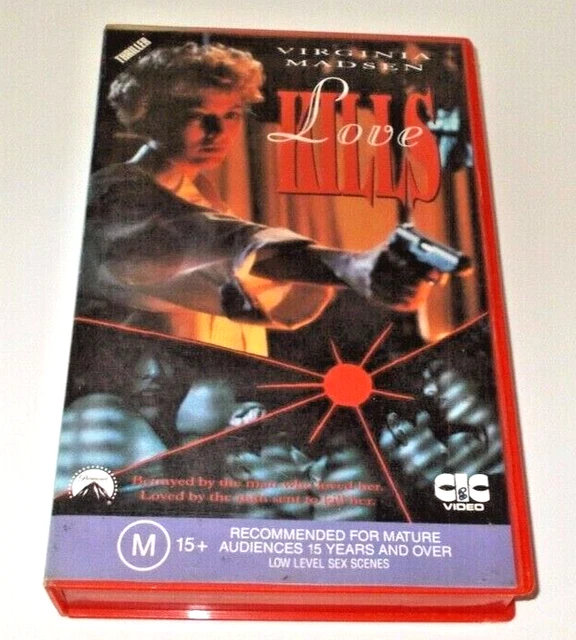 LOVE KILLS VHS Pal Big Box Ex Rental 1991 Virginia Madsen television movie $39.98 - PicClick AU