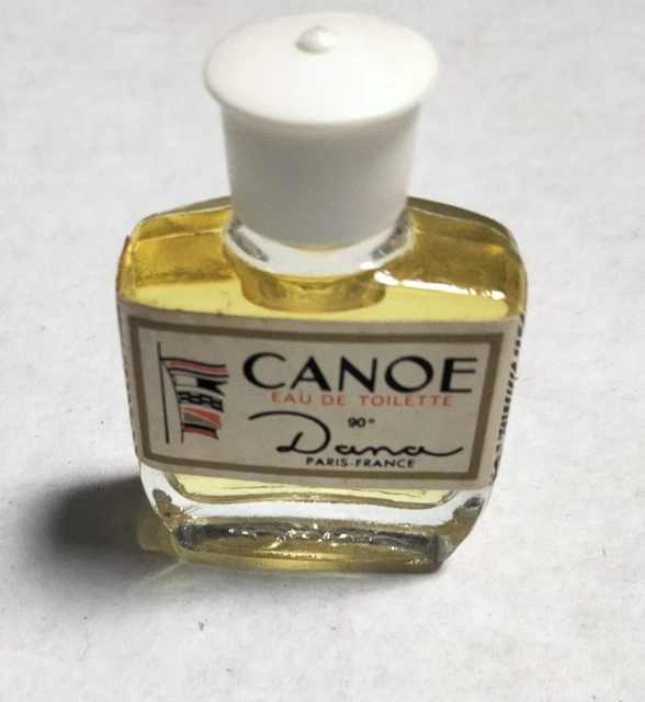MINIATURE DE PARFUM ancienne " CANOE de Dana " pleine 3 ml edt 90°, occasion EUR 5,30 - PicClick FR