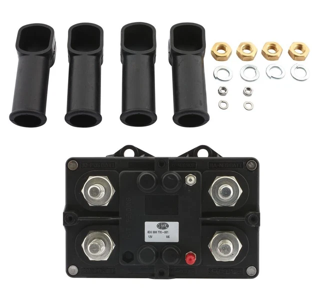 HELLA MAIN SWITCH, battery 12V 2-pin connector 6EK 008 776-001 £220.99 ...