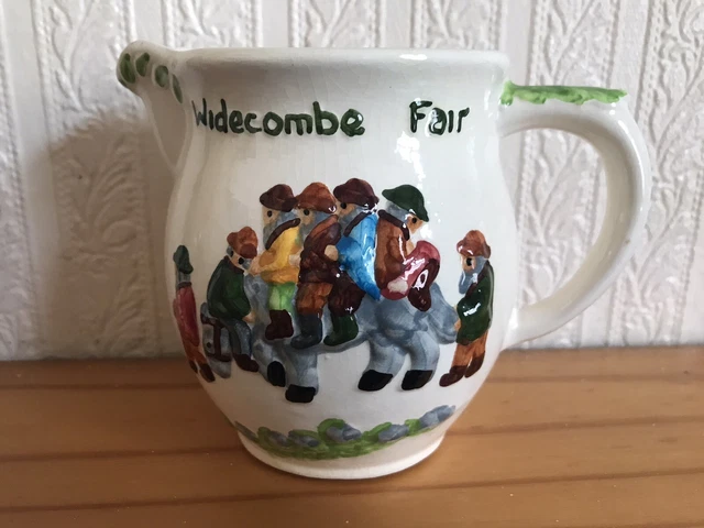WIDECOMBE FAIR JUG Devonware Pottery £3.00 - PicClick UK