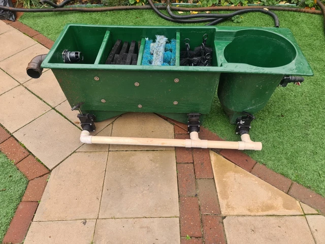 POND FILTER SYSTEM Multi-Chamber, with Vortex and Valves £104.70 ...