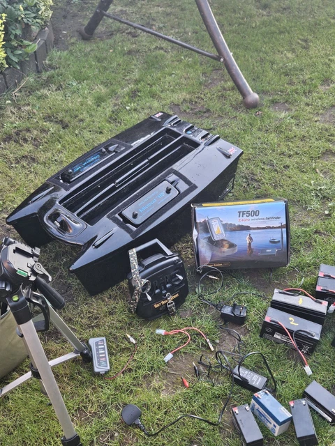 ANGLING TECHNICS MICROCAT Hd Bait Boat With Tolson Tf500 £669.68 ...