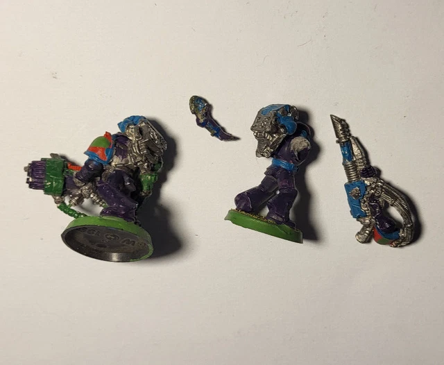 SPACE MARINE DEVASTATOR Squad -Metal & Plastic 3rd Edition OOP ...