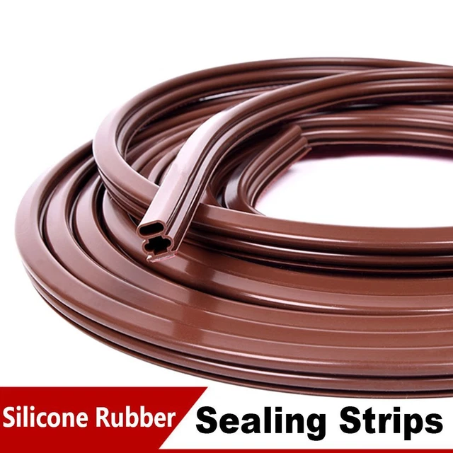 SOUNDPROOF SILICONE RUBBER For Door Window Sealing Strip Draught ...