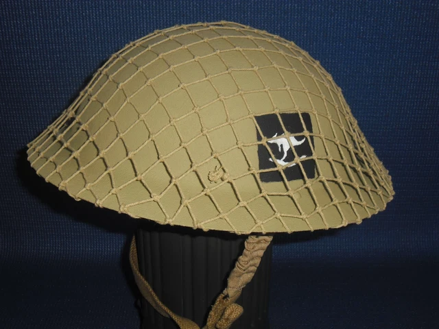 WW2 HELMET - Australian MkII - Desert Cam - 6th Divvy (71) $260.00 ...
