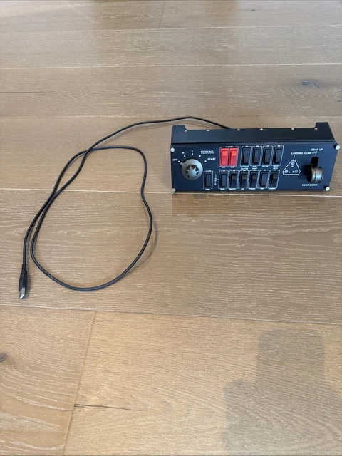 LOGITECH FLIGHT SWITCH Panel Flight SIM USB $80.00 - PicClick