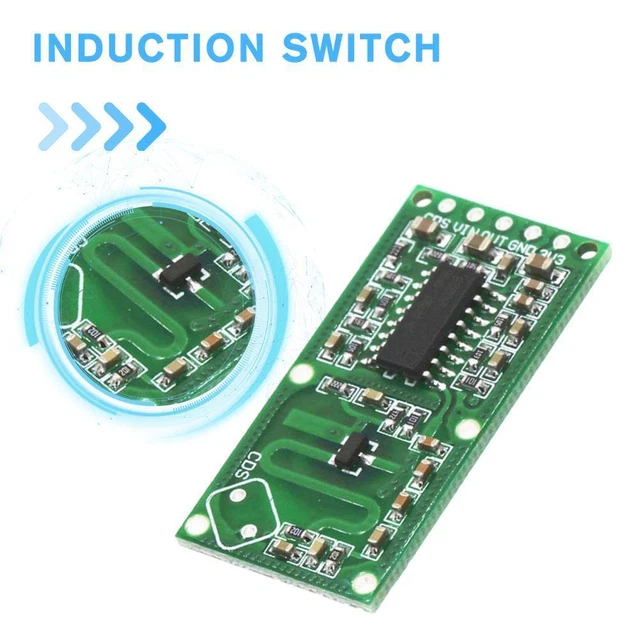 RCWL-0516 MICROWAVE RADAR Sensor Module Human BodyInduction - Switch ...