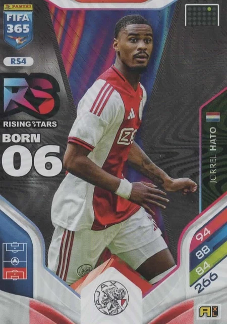 PANINI FIFA 365 2026 Rising Star RS 4 Jorrell Hato Ajax £0.87 - PicClick UK