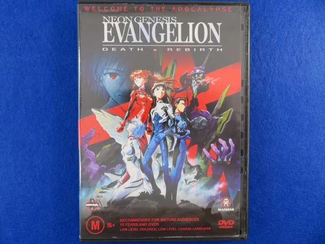 NEON GENESIS EVANGELION Death And Rebirth - DVD - Region 4 - Fast ...