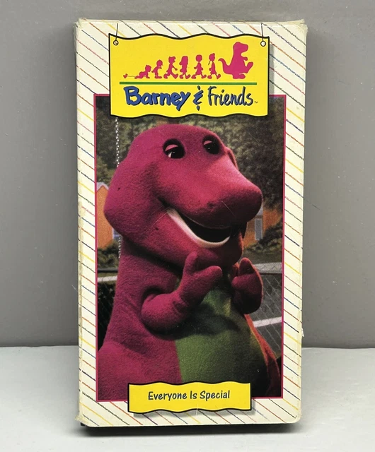 BARNEY & FRIENDS Everyone Is Special VHS 1992 Video Tape Time Life PBS ...