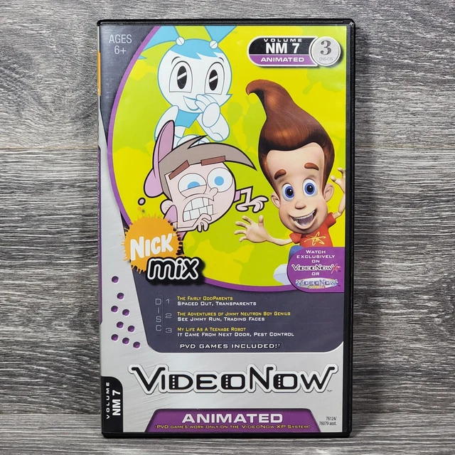 NICKELODEON VIDEONOW NICK Mix Jimmy Neutron Fairly Oddparents Teenage ...