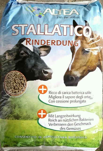 CONCIME STALLATICO LETAME Bovino Ed Equino Umificato Pellettato Altea ...