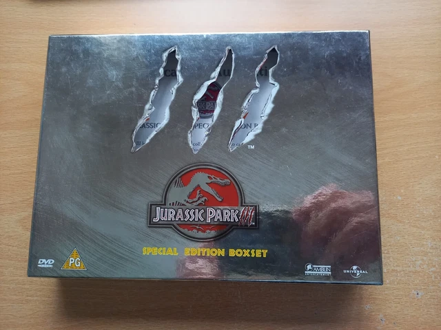 Jurassic Park 3iiidvdspecial Edition Boxset Sert And Certificate 6212