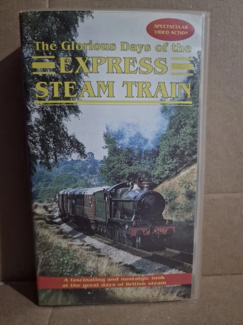 THE GLORIOUS DAYS of the Express Steam Train - PAL VHS Video Tape £5.49 ...