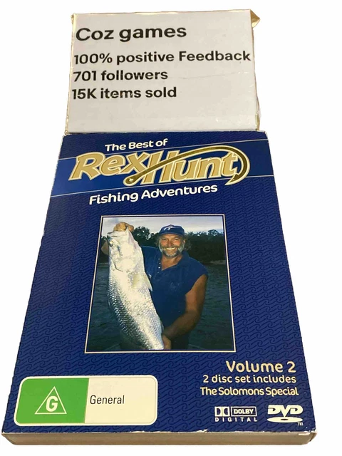 THE BEST OF Rex Hunt Fishing Adventures Volume 2 DVD Fishing Show ...