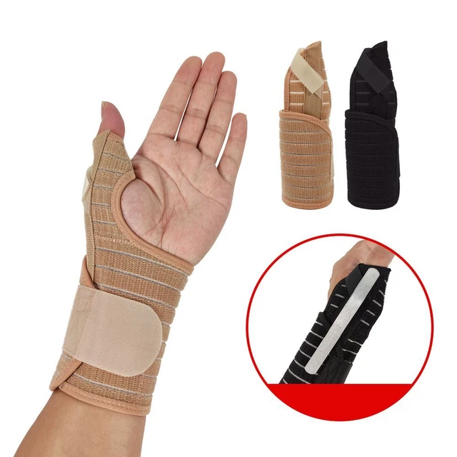 GUARD SPLINT THUMB Brace Arthritis Sprain Hand Band Wrist Thumb Support ...