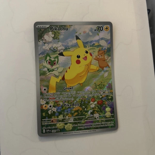 MINT! PIKACHU SVP 088 S&V Paldea Adventure Chest Promo Pokemon Card! £ ...