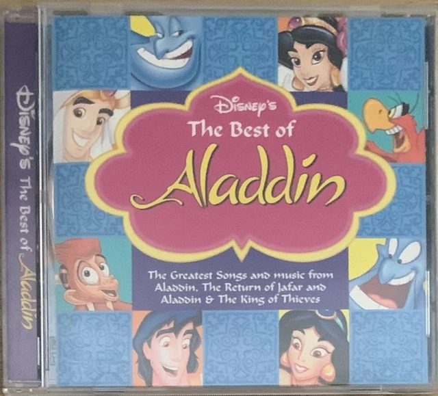 DISNEY'S THE BEST Of Aladdin Cd 1997 Wd690802 Excellent Condition Free ...